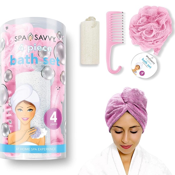 Spa Savvy | Bath & Body | Spa Savvy 4 Piece Bath Gift Set For Women ...